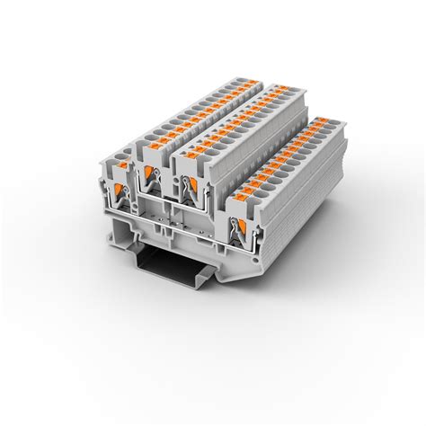 Push In Connection Connectors Double Level Terminals Copper Terminal Push In Connection Connectors Double Level Terminals Copper Terminal