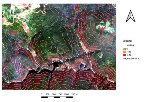 Dem Slope And Contours Download Scientific Diagram