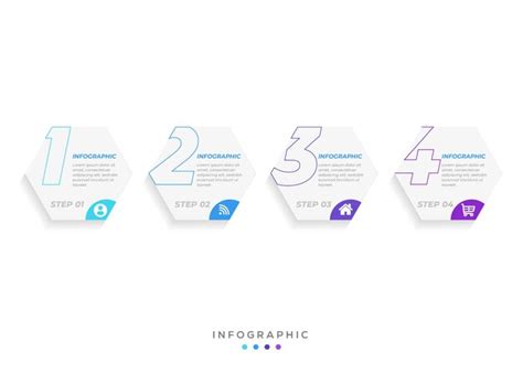 Premium Vector Infographics Steps Or Processes Options Number Workflow Template Design