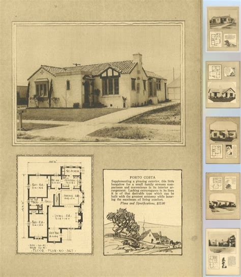 Spanish Colonial Revival House Plans