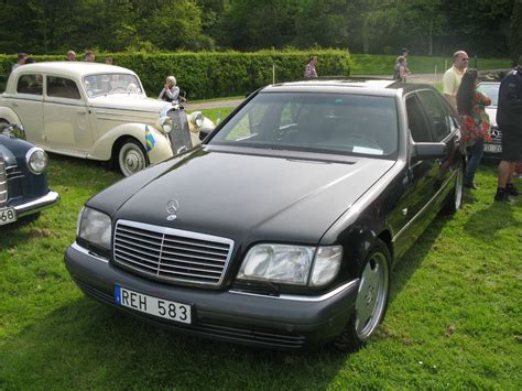 Mercedes Benz S Class Long V140 600 Se 408 Hp Automatic 1991 1993