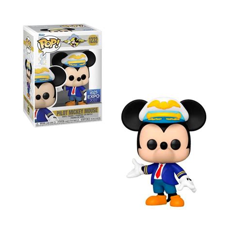 MuÑeco Funko Pop Pilot Mickey Mouse 1232