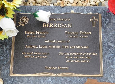Thomas Hubert Berrigan 1933 2019 Find A Grave Memorial