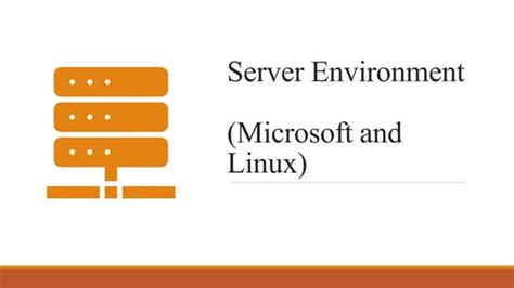 Introduction To Server Pptx Operating Systems Computer Software And Applications