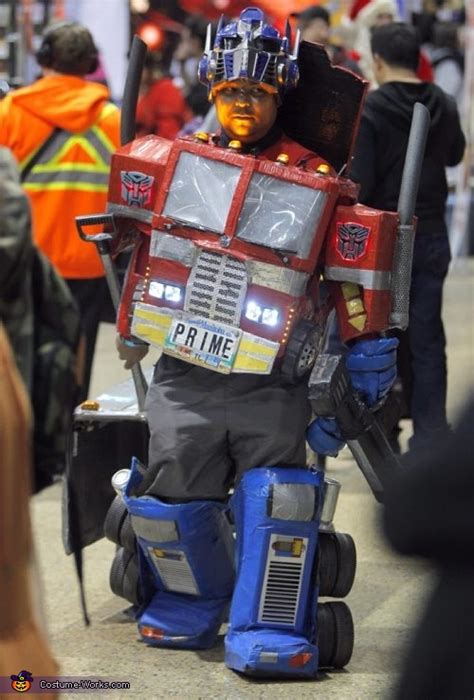Optimus Prime Transforming Costume Diy Mind Blowing Diy Costumes