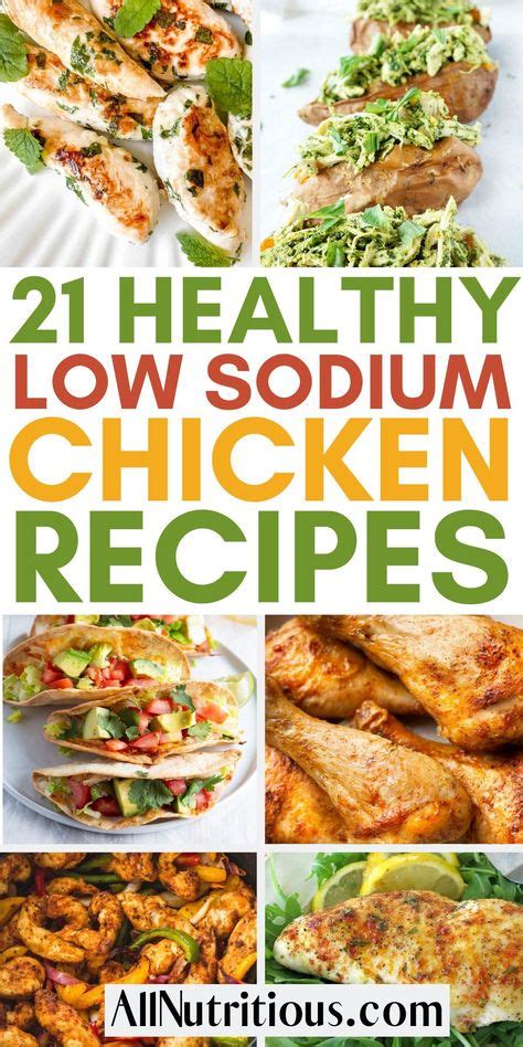 Healthy Low Sodium Dinner Recipes