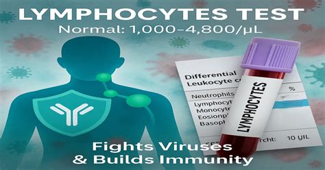 Lymphocytes Test Normal Range Low And High Causes Symptoms And Guide