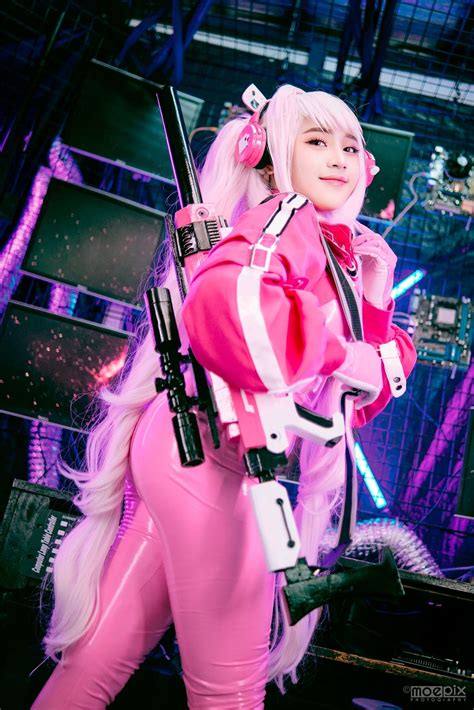Goddess Of Victory Nikke Alice Pink Soldier Cosplay