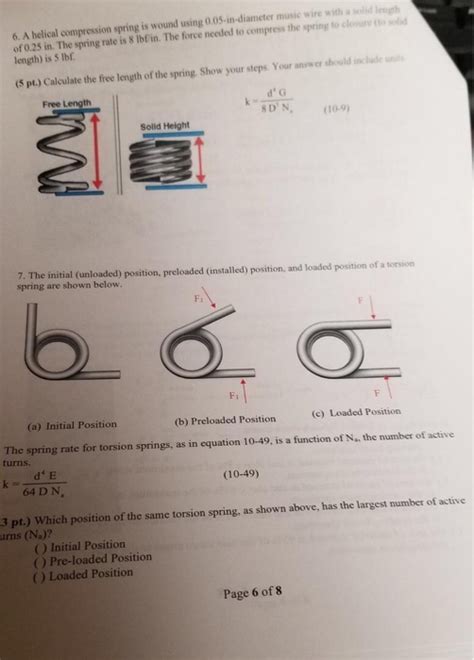 Compression Spring Rate Equation Tessshebaylo Compression Spring Rate Equation Tessshebaylo
