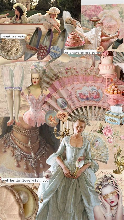 Mariantonieta Rococo Perlas Moodboards Marie Antoinette Rococo Rococo Aesthetic