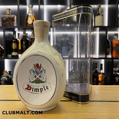 Dimple Superior De Luxe White Decanter 75cl Club Malt