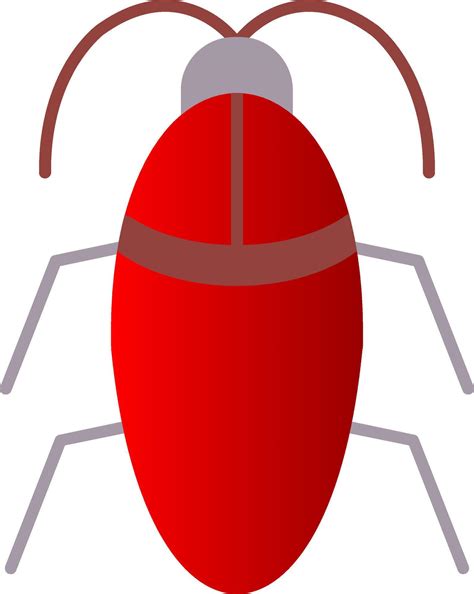 Cockroach Flat Gradient Icon 42178232 Vector Art At Vecteezy