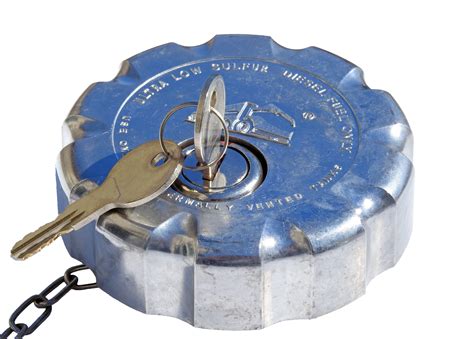 Aluminum Locking Diesel Fuel Cap