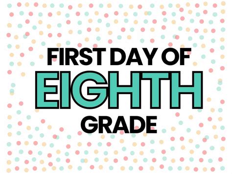 Free Printable First Day Of School Signs Pre K Thru College