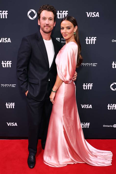 Miles Teller And Wife Keleigh Go Glam For Tiff Eternity Premiere Red