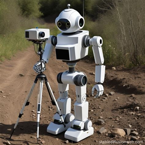 Android Robot Land Surveyor Prompts Stable Diffusion Online
