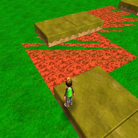 Unity Play Jump In Grass Blocks To Win This Game Game