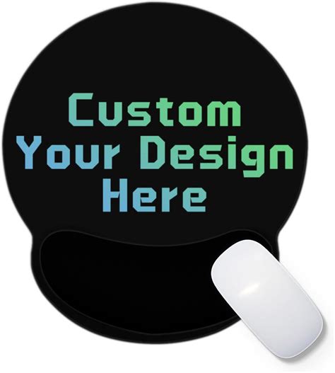 Custom Mouse Pad With Wrist Rest Personalized Mouse Pads