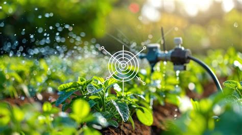 Smart Irrigation Systems Premium Ai Generated Image