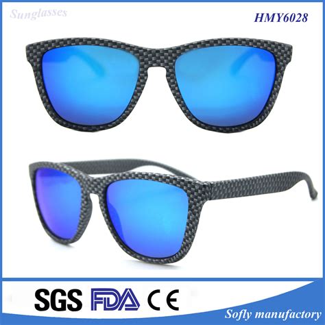 Best Designer Promotion Fashion Brand Lattice Lines Sunglasses Oem