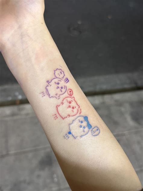 Chiikawa纹身 小红书 In 2025 Tattoos To Cover Scars Creative Tattoos
