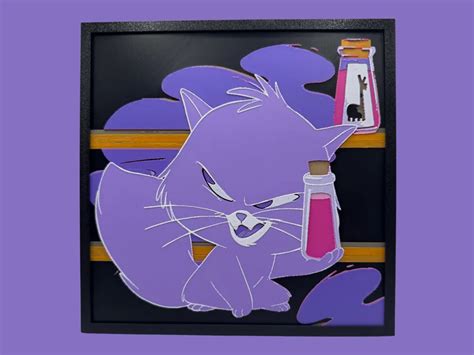 Yzma Cat Form Emperors New Groove By Canadian Gamer Makerworld