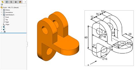 A Solidworks Challenge For Your Enjoyment See Details Inside R Solidworks