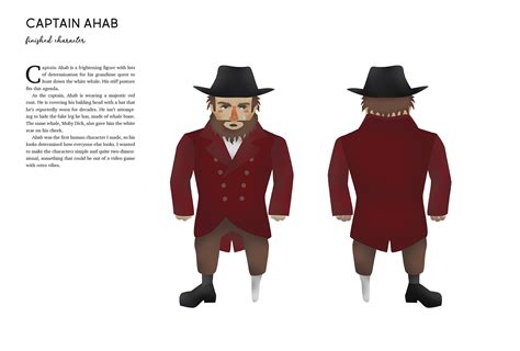 Moby Dick Characters On Behance