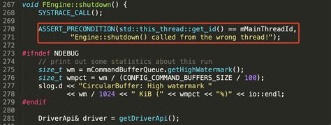 Thread Id Assert Crash Issue Google Filament GitHub