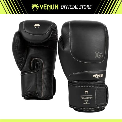 Venum Impact Evo Boxing Gloves Black Shopee Philippines