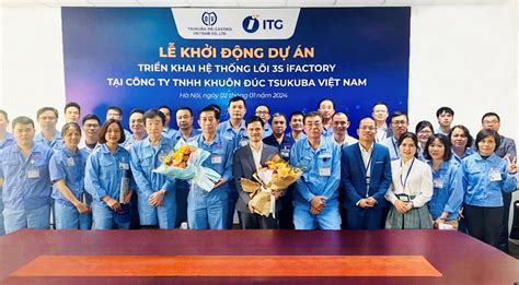 Kick off dự án Triển khai hệ thống cốt lõi tại Công ty TNHH Khuôn đúc Tsukuba Việt Nam TDV