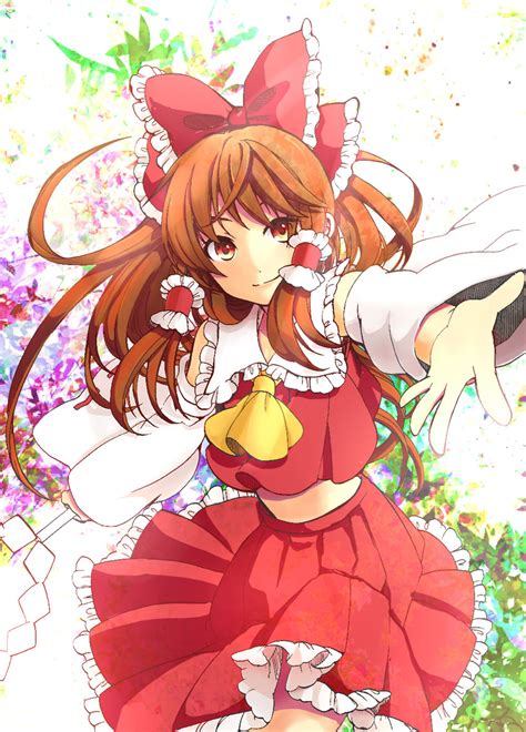 Hakurei Reimu Touhou Drawn By A Size Yui Mio Danbooru