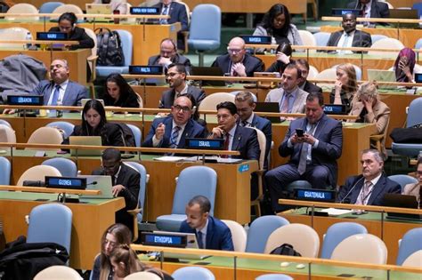 General Assembly Resumes Emergency Special Session On Palestine Un Photo