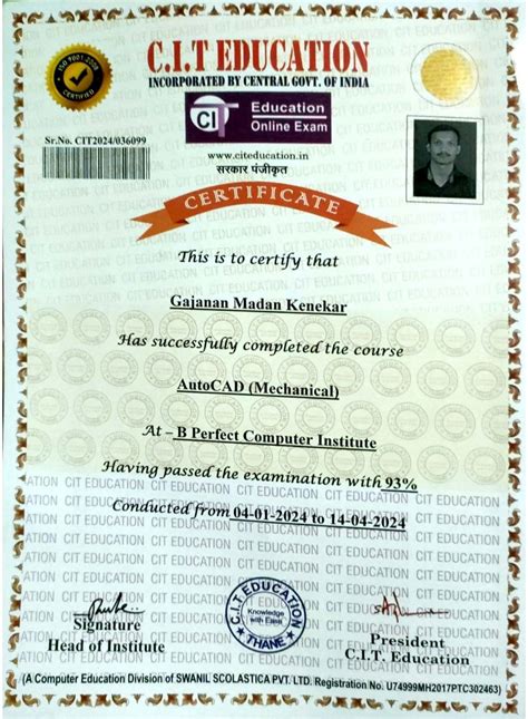 Completed Autocad Course Gajanan Kenekar Posted On The Topic Linkedin