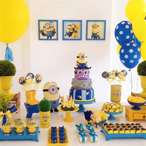 80 Ideas De Decoración Para Fiesta De Los Minions