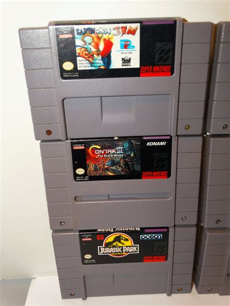 Games For Super Nintendo Entertainment System 1992 Priced