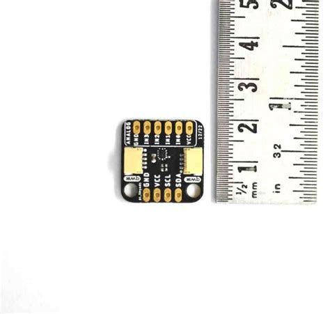 Protocentral Tinyadc Tla2024 12 Bit Delta Sigma Adc Breakout Board Qwiic Stemma Qt