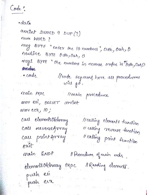 Assembly Languagewrite A Program That Read In 10 Integers From The User Save The Numbers