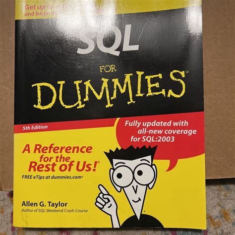 Sql By Allen G Taylor