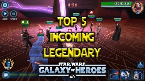 Top 5 Legendary Characters Likely Incoming Star Wars Galaxy Of