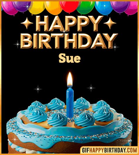 🎉 Happy Birthday Sue  🎂 Funny And Personalized Animated Wishes