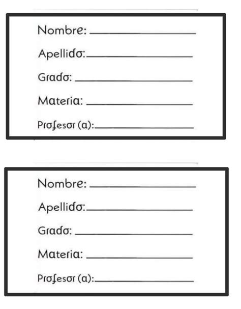Ideas De Etiquetas Para Cuadernos