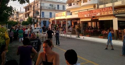 Görögország Évia Dél Evia Nea Styra Település