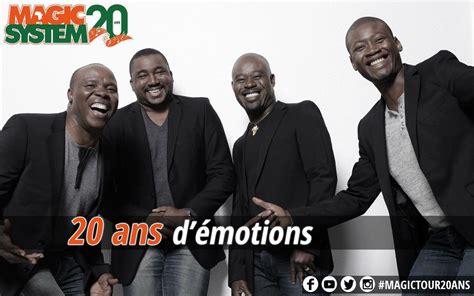 Magic System Annonce Des Concerts Dans Toute Lafrique Pour Ses 20 Ans