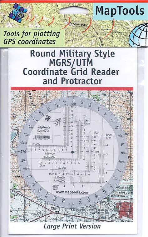 How To Use Military Map Protractor 2 Pack Set Coordinate Scales For