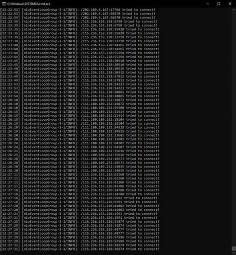 Tried To Connect Spam In Console Radmincraft