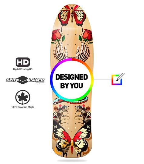 Custom Skate Old School Deck Design Your Graphic For Free By You