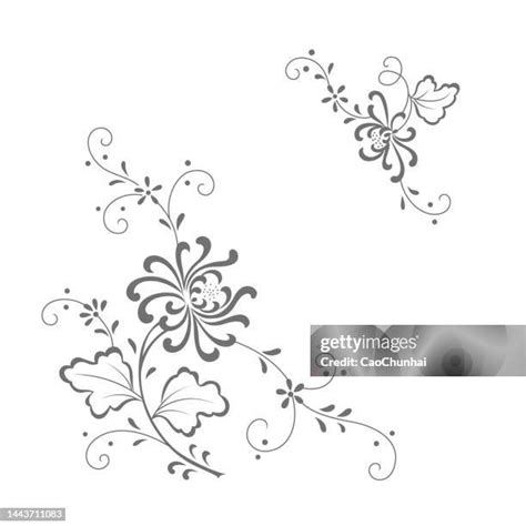 Floral Pattern Of China Style High Res Vector Graphic Getty Images