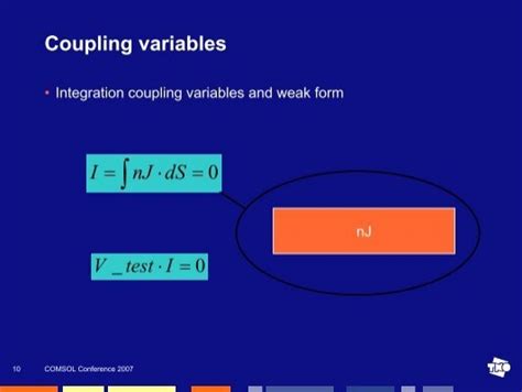 10 Coupling Variables