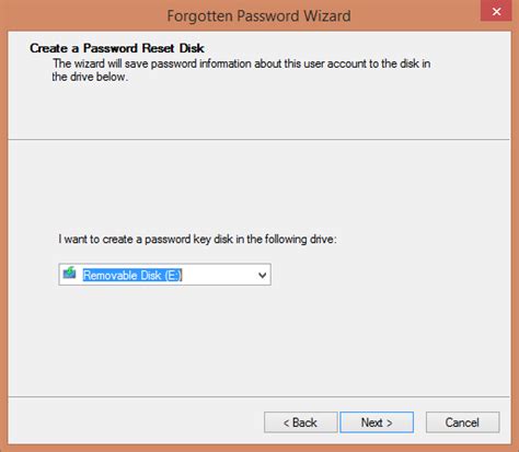 Cara Membuat Password Reset Disk Windows 81 Solusi Masalah Komputer